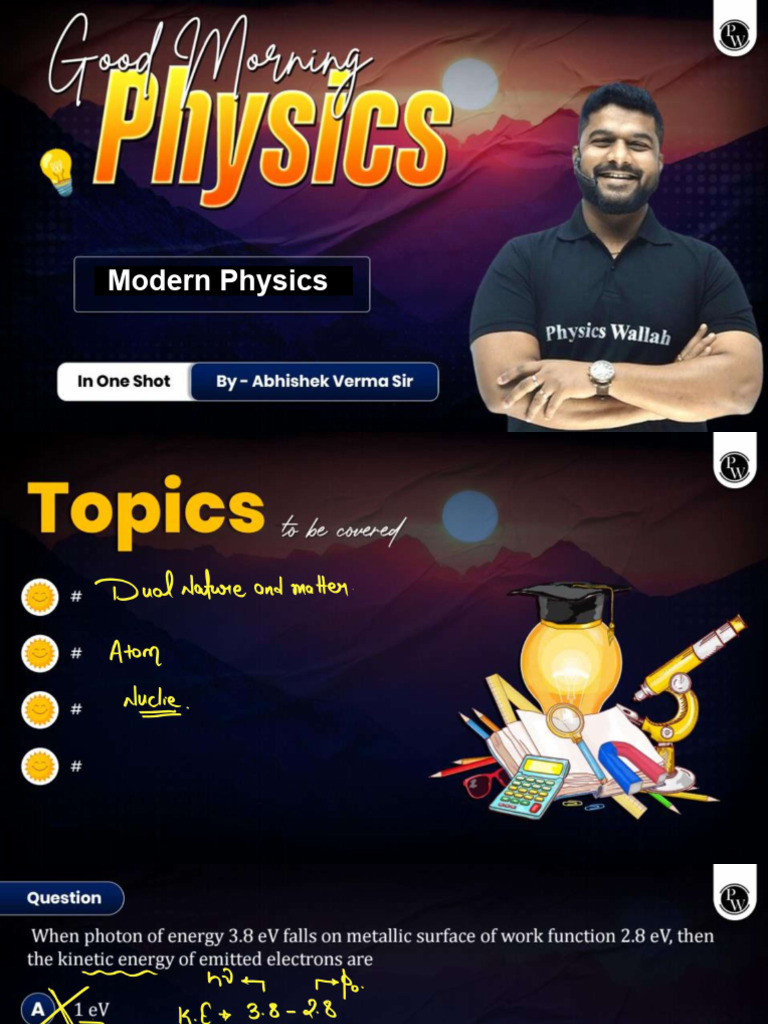 679e06889979e20c850b21d7_##_Modern Physics _ Class Notes __ Good ...