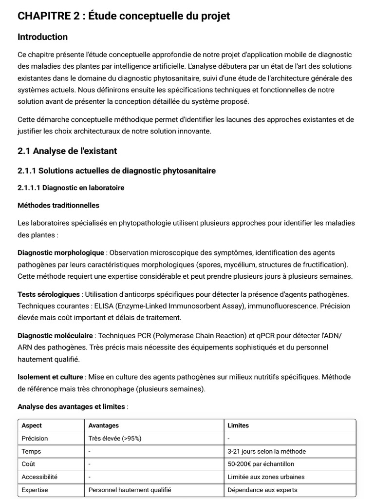 CHAPITRE 2 - Étude Conceptuelle Du Projet | PDF | Intelligence ...