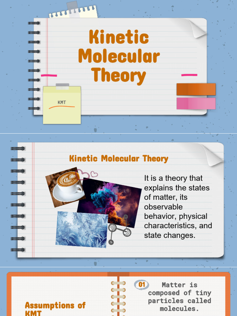 01 - Kinetic Molecular Theory | PDF | Molecules | Matter