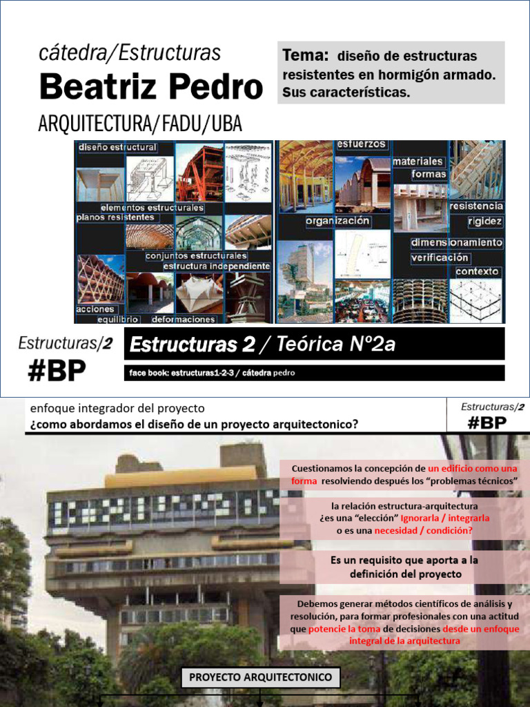 T2a-Cat. Pedro - Estructuras 2-Diseño de Estructuras Resistentes en ...
