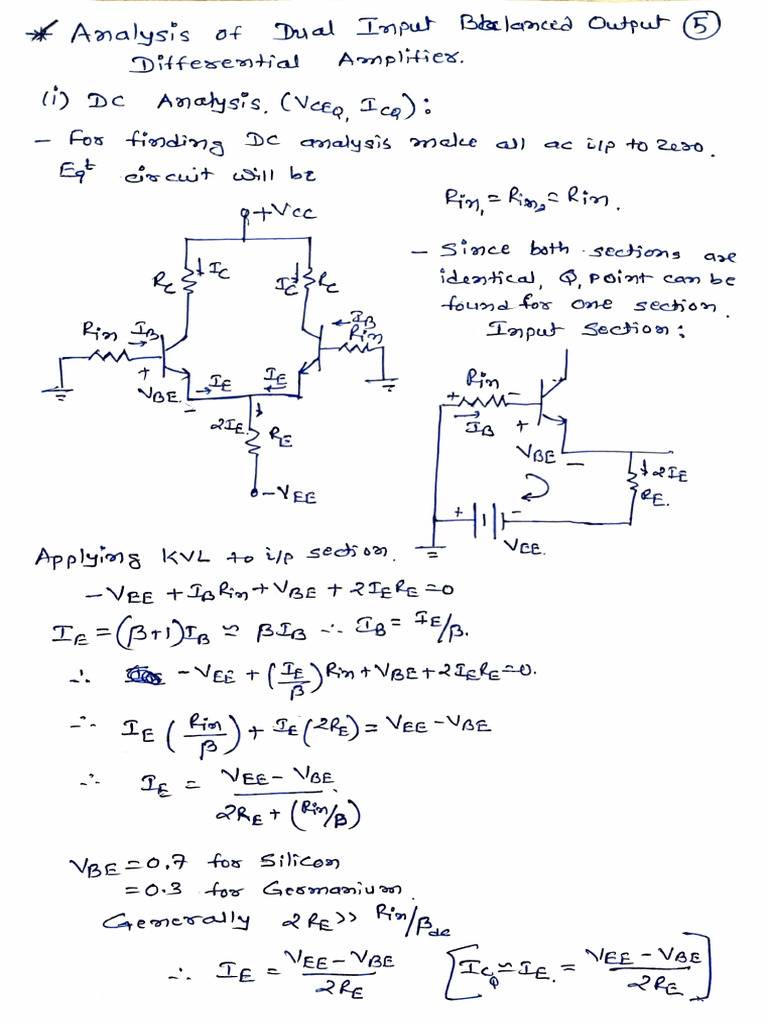 Diff Amplifier | PDF