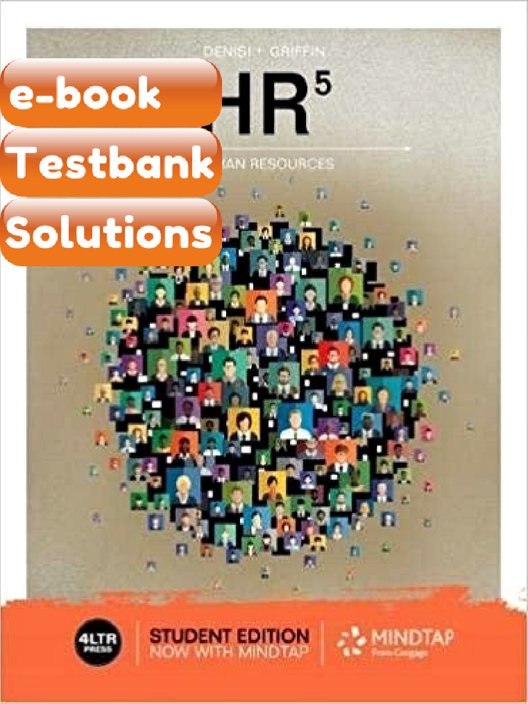 Testbank HR 5th Edition by Angelo DeNisi Ebook Solutions | PDF ...