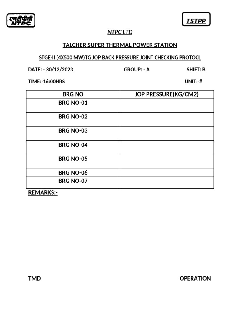 Jop Backpressure | PDF