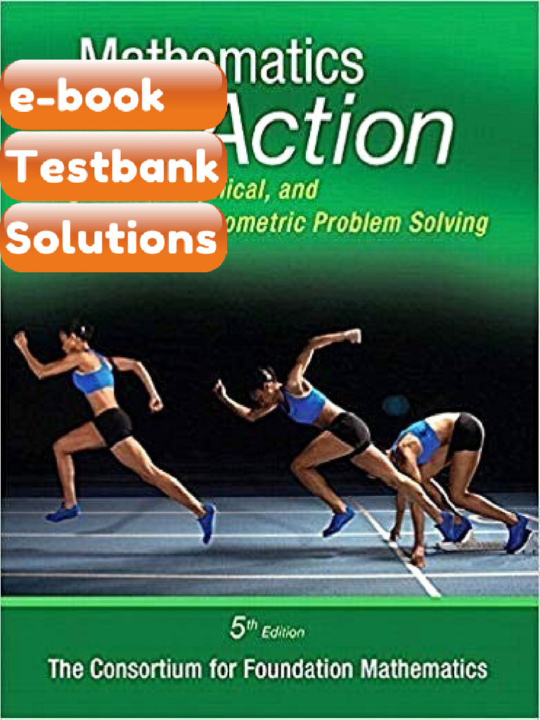 Testbank Mathematics in Action Algebraic Graphical and Trigonometric ...
