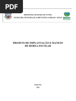 Horta Cercada: Preparação e Cultivo | PDF | Fertilizante | Terra