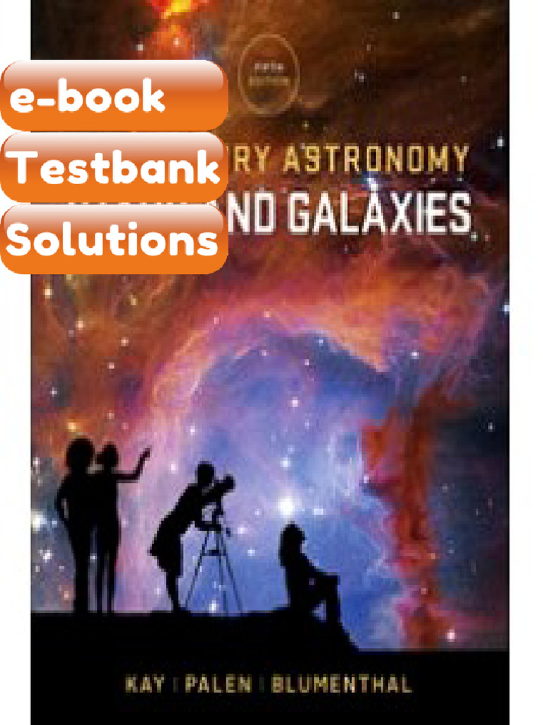Testbank 21st Century Astronomy Stars and Galaxies Fifth Edition E-book ...