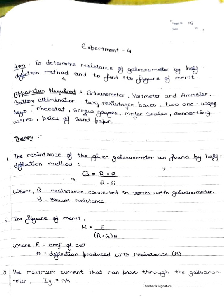 Physics Lab Manual | PDF