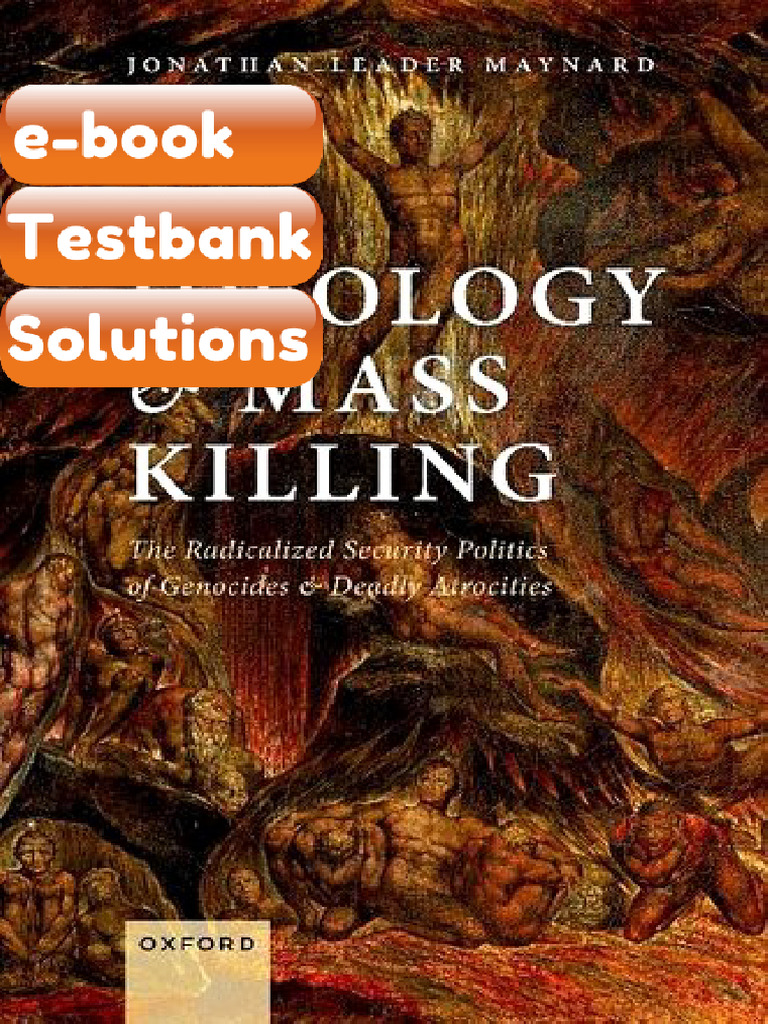 Testbank Ideology and Mass Killing the Radicalized Security Politics of ...
