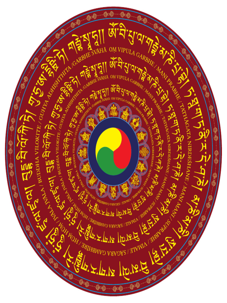 Celestial Mansion Mantra - White Background | PDF