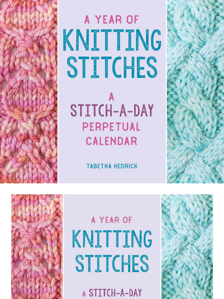 Tabetha Hedrick - A Year of Knitting Stitches | PDF