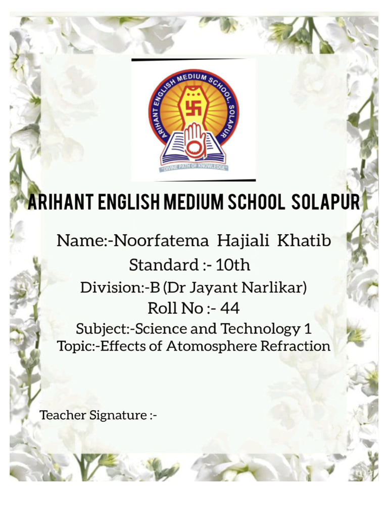 Science Project 10th PDF | PDF