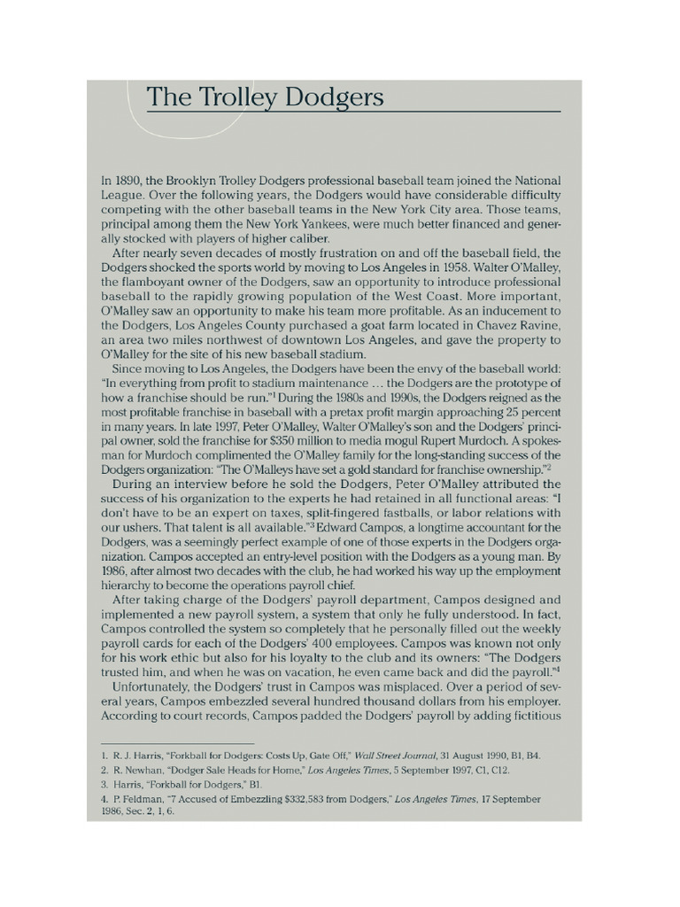 The Trolley Dodgers | PDF