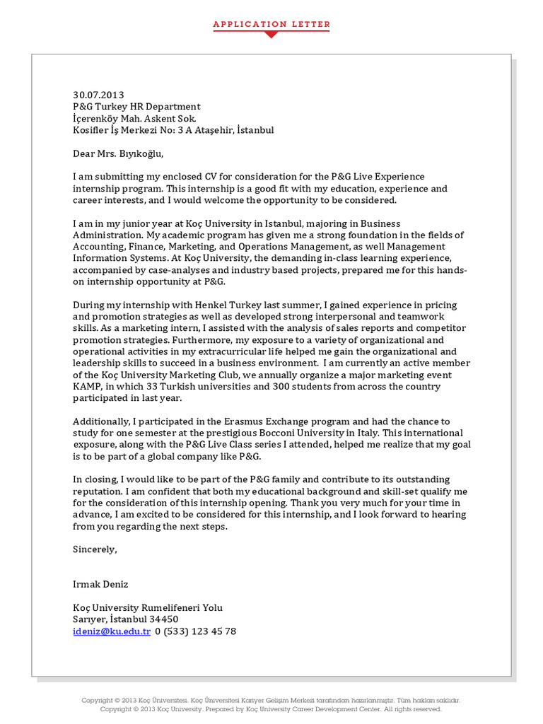 Sample Cover Letters | PDF | Supply Chain | Business