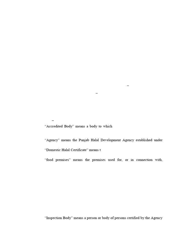 Punjab Halal Development Agency Lecture (F) | PDF | License | Expense