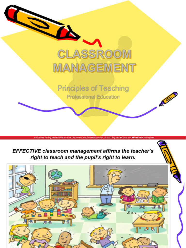 Prof Ed - Classroom - Management | PDF | Classroom Management | Teachers