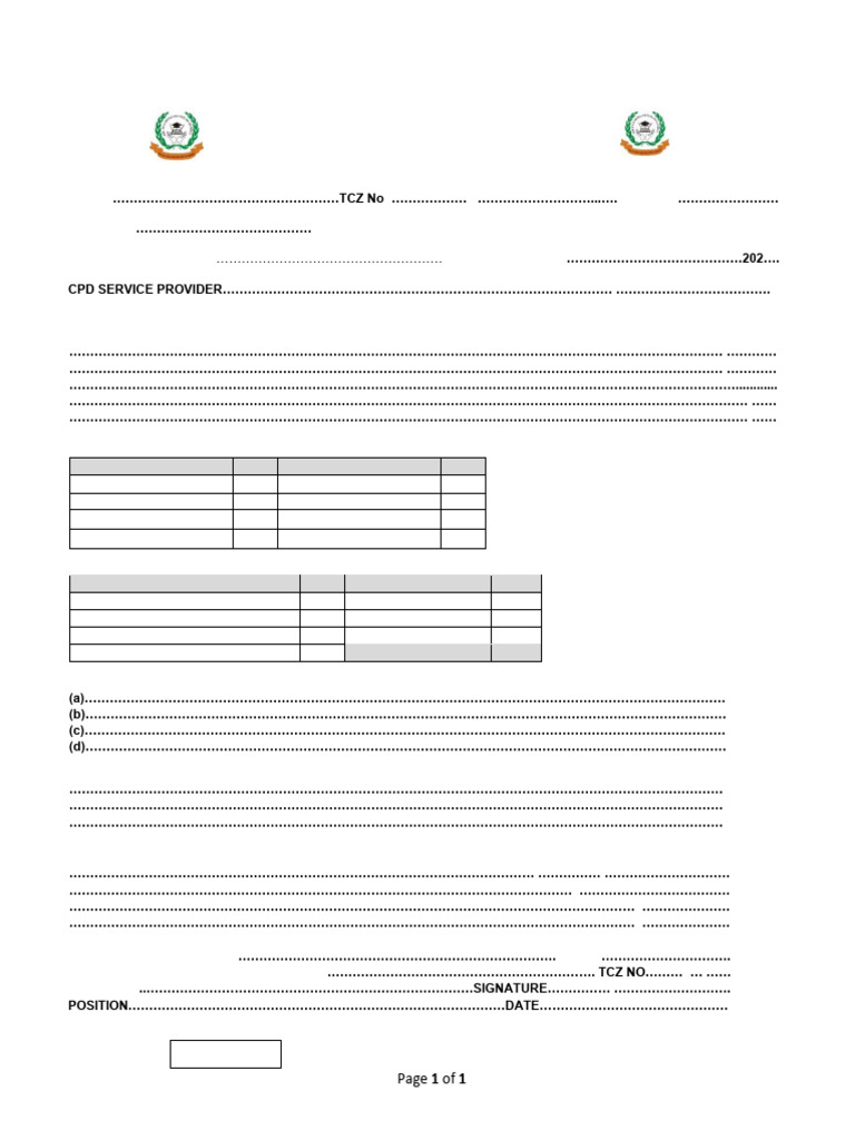 Cpd Activity Report Card. Updated[1] | PDF | Chess Theory