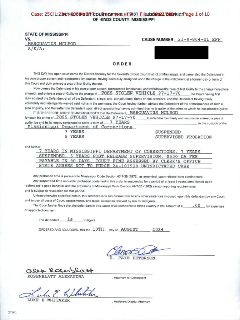 Marquavius McLeod Redacted | PDF