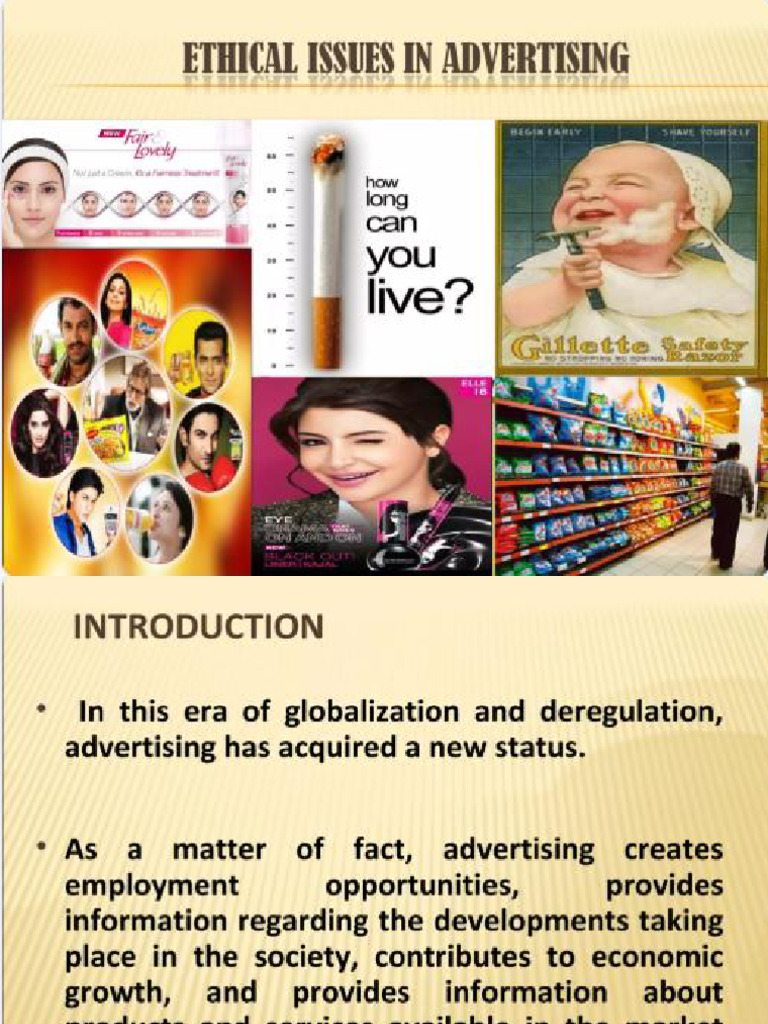 3. Advertising and Promotion Ethics. | PDF
