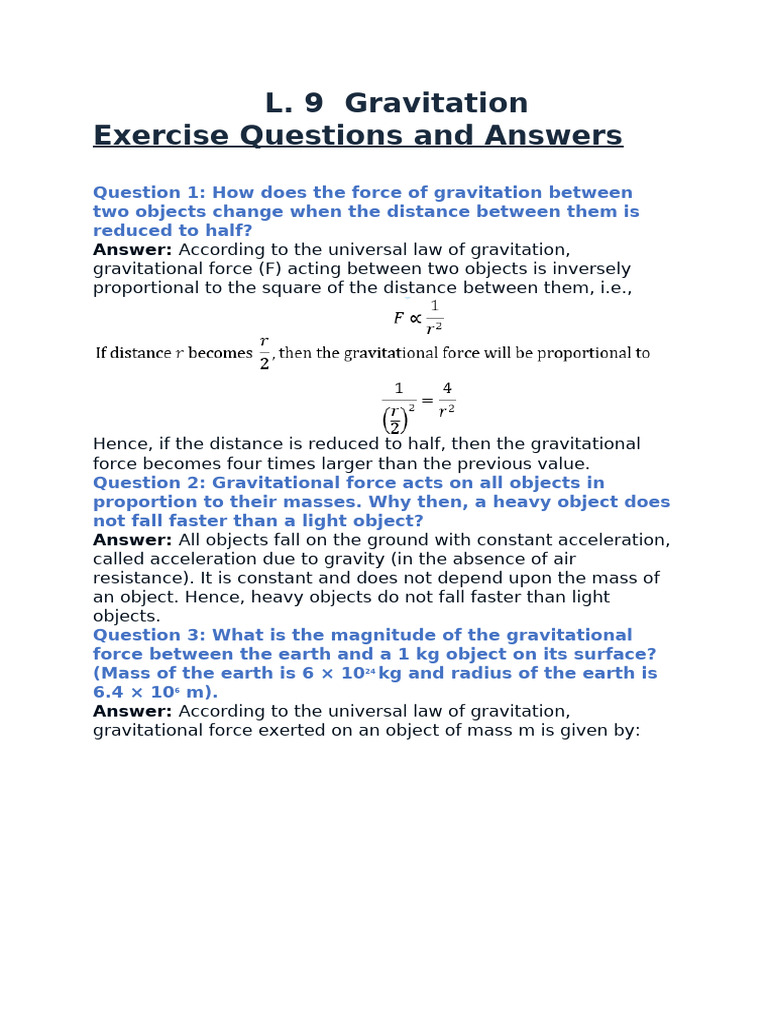 STD 9 SCIENCE L.9 | PDF | Buoyancy | Force