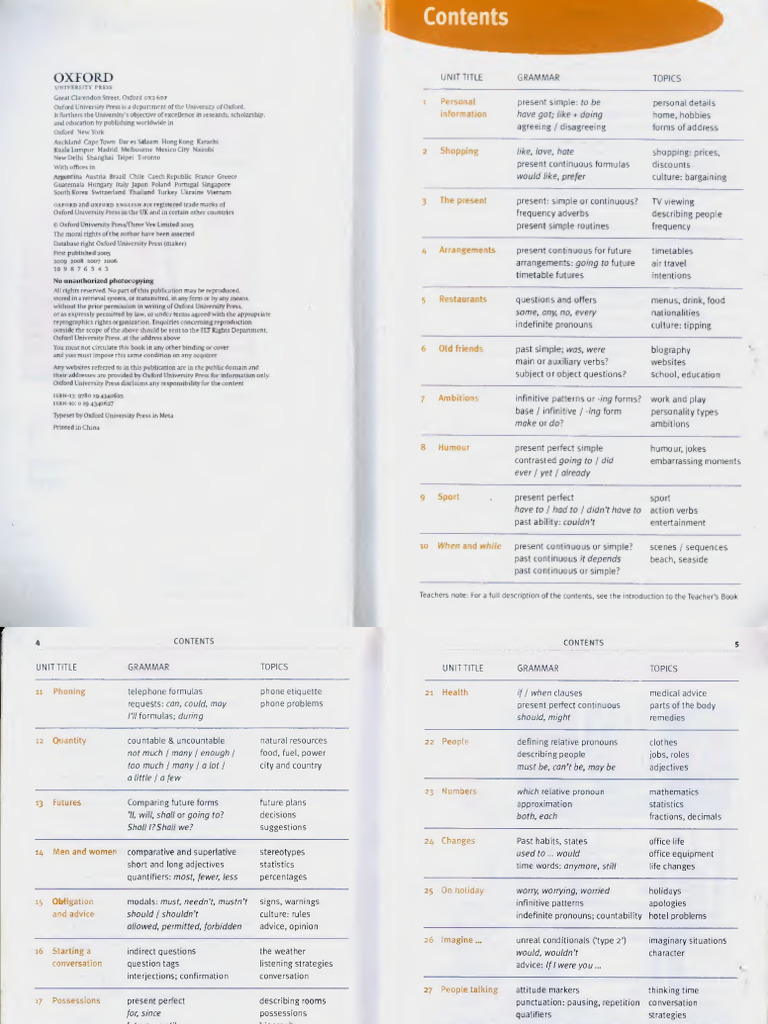 In English Pre-Intermediate - Student's Book | PDF