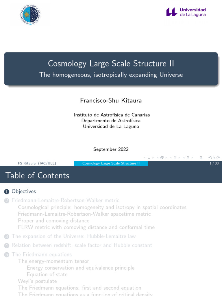 Cosmology Large Scale Structure II-12 251203 110806 | PDF | Theoretical ...