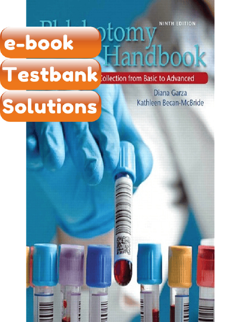 Testbank Phlebotomy Handbook 9th Edition Garza Fast Download | PDF ...