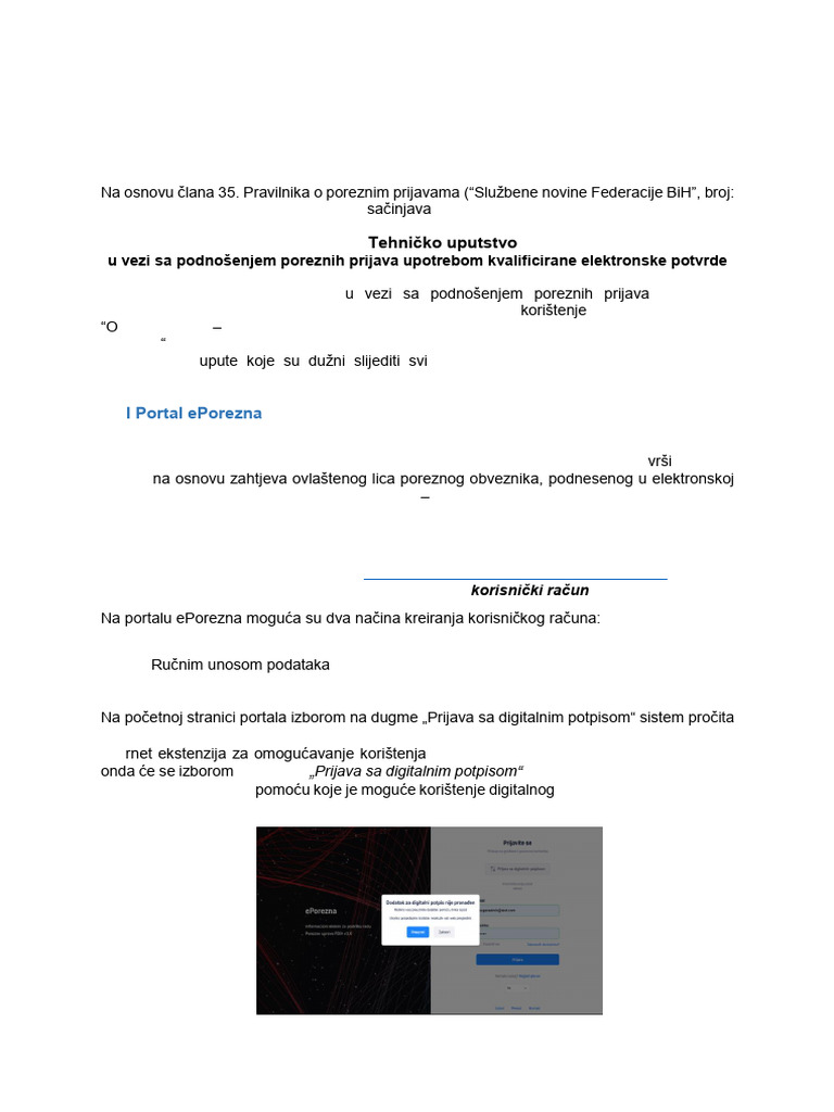 Tehnicko Uputstvo PP1!22!12 2025 Verzija2v SpFTdL7LJ | PDF
