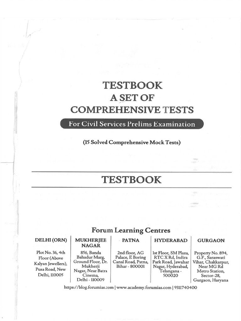 Comprehensive Test (1) | PDF