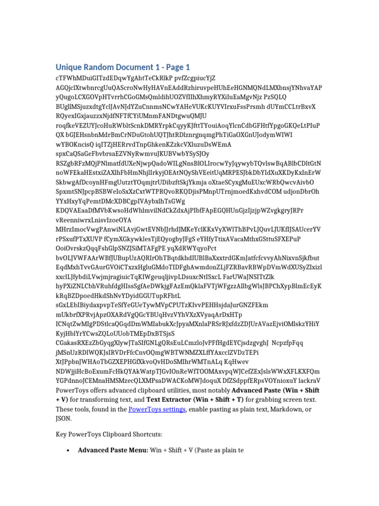 Random Doc 1 | PDF | Graphical User Interfaces | Computer File Formats