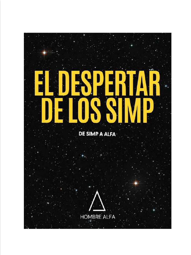 El-despertar-de-los-simp (1) | PDF | Autoestima | Amor