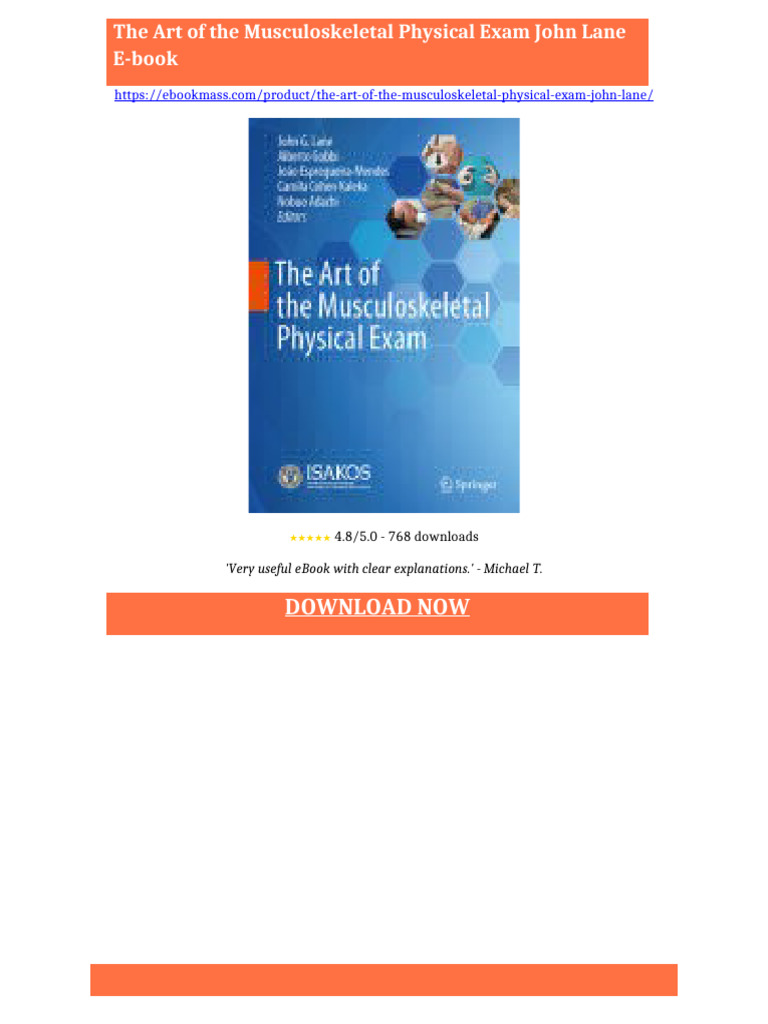 The Art of the Musculoskeletal Physical Exam John Lane ebook formatted ...