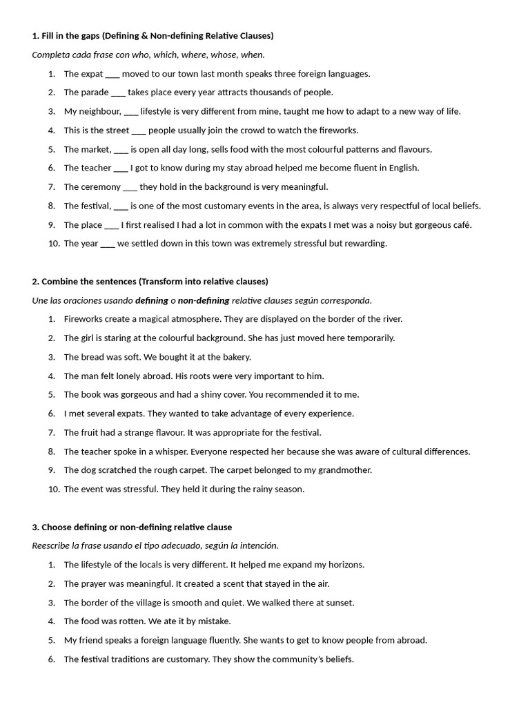Burlington Adavanced Options B1+ - Unit 2 Vocab and Grammar Practice | PDF