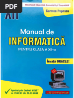 Mariana Milosescu - Manual Informatica Clasa IX | PDF