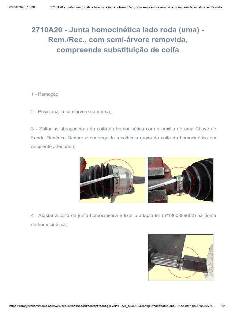 Junta Homocinética Lado Roda | PDF