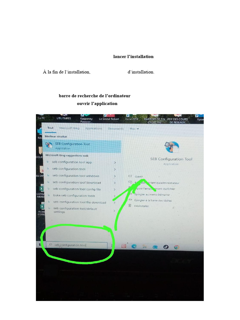 Installation Du Logiciel Safe Exam Browser | PDF