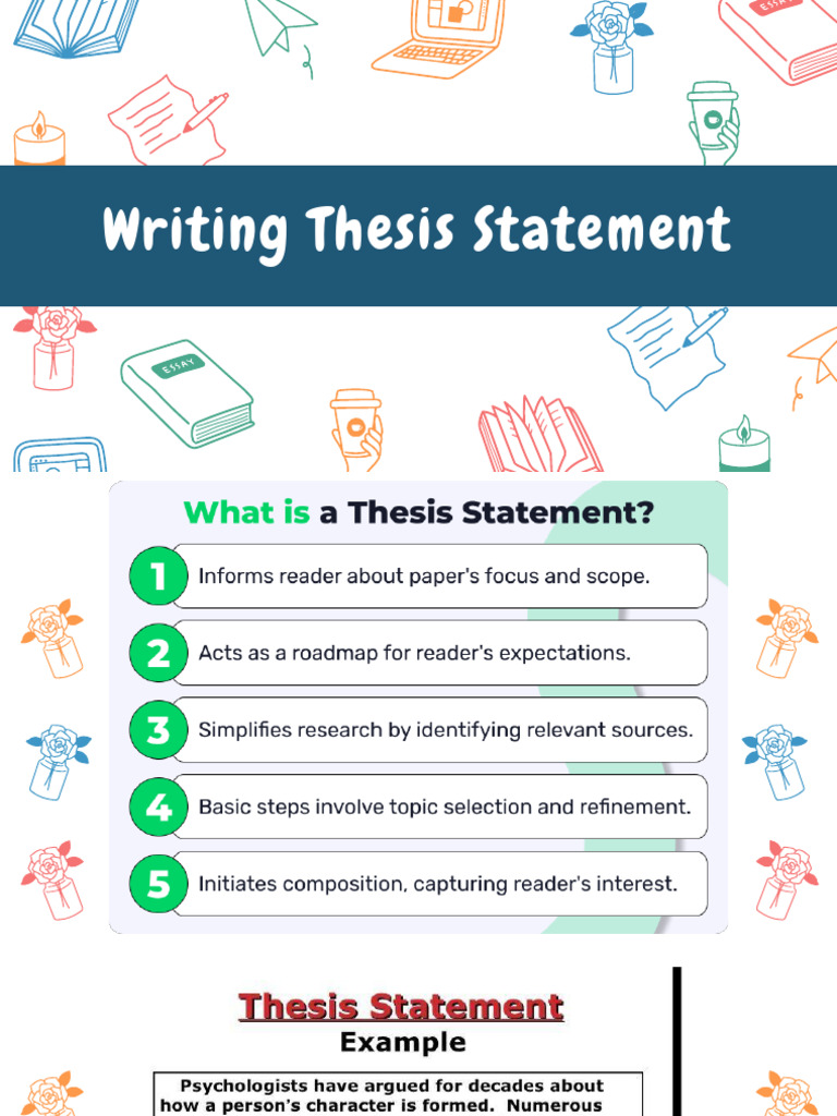 English+Unit+2+Lesson+2 Thesis+Statement | PDF