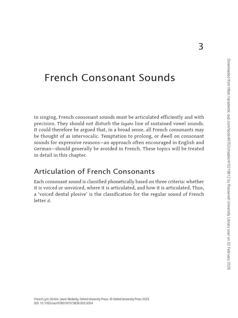 Chapter 3 - Consonat Sounds | PDF | Consonant | Phonetics