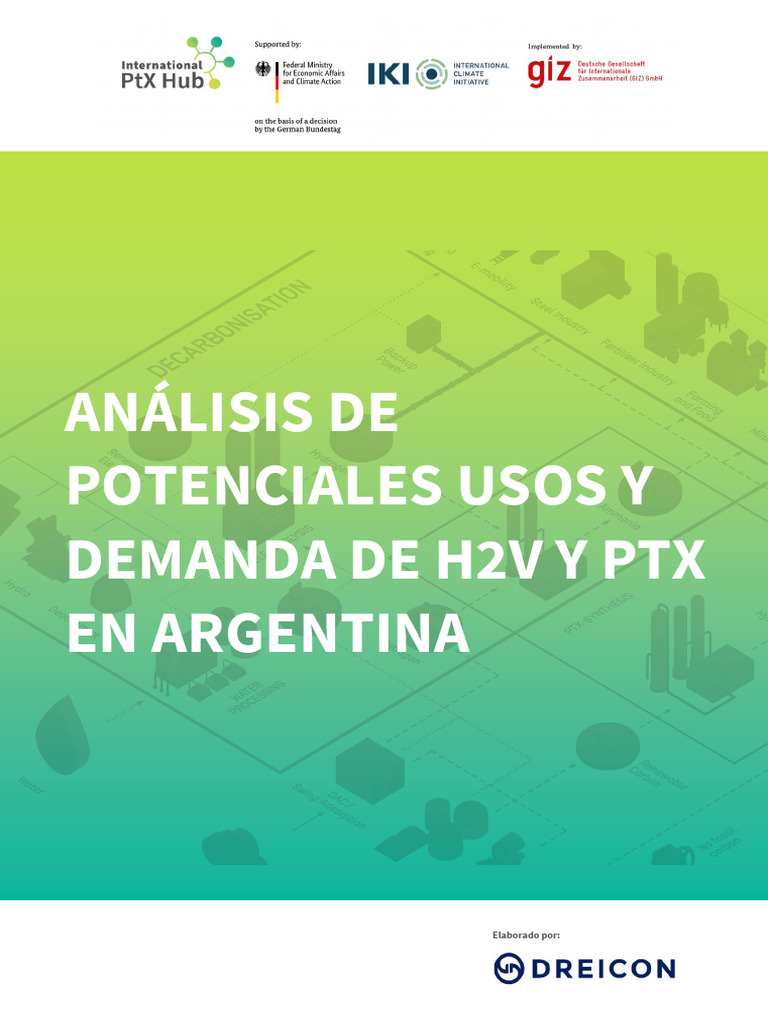 International PtX Hub 2506 Potenciales Usos y Demanda de H2V y PtX en ...