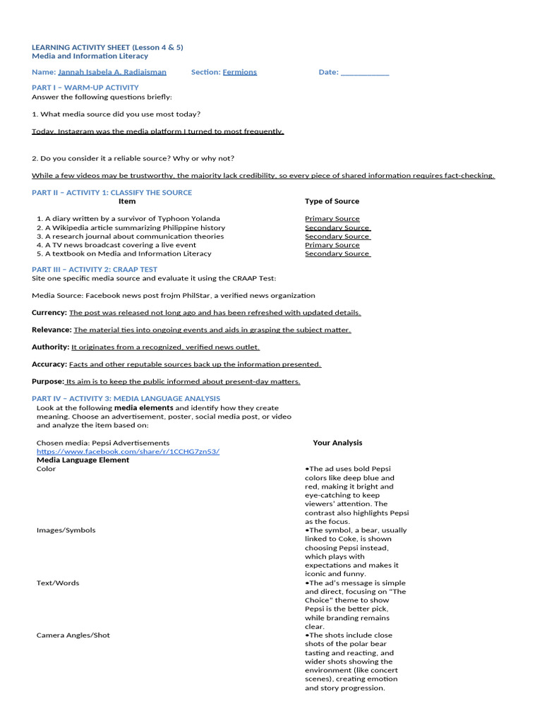 Copy of Lesson 4 | PDF | Brand | Pepsi
