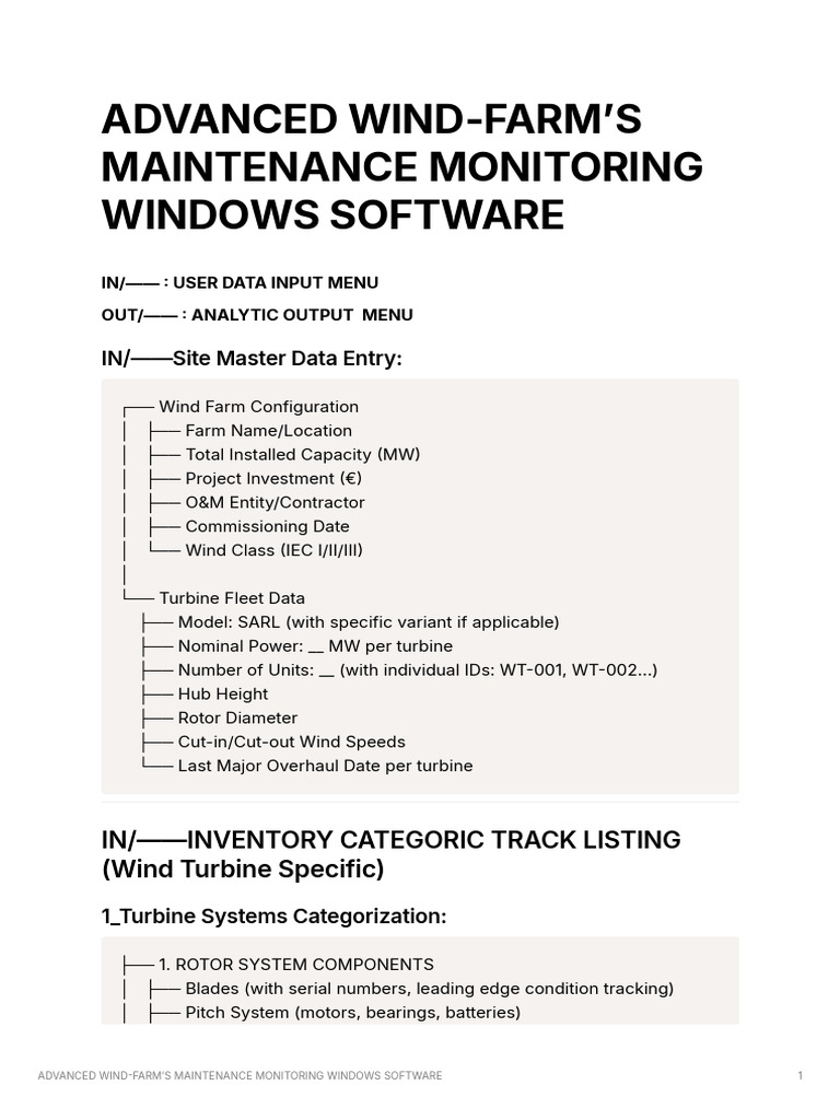 App-skeleton Advanced Wind-farms Maintenance Monitoring Windows ...