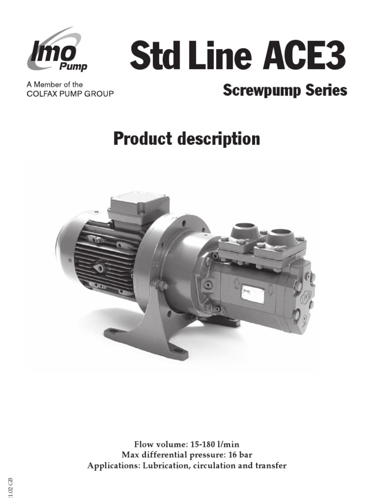 Imo Ace Pumps | Viscosity | Pump