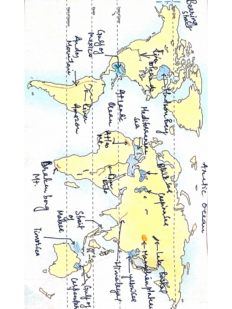 Map Work 9th | PDF