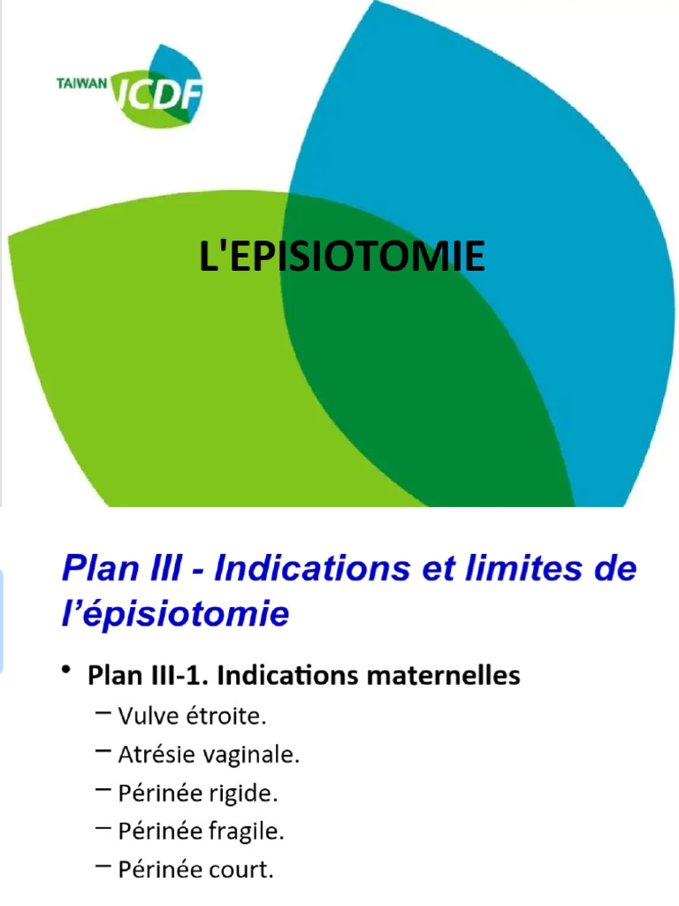 Épisiotomie | PDF