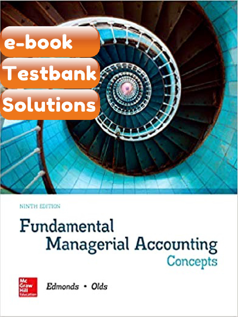 Testbank Fundamental Managerial Accounting Concepts 9th Edition by ...