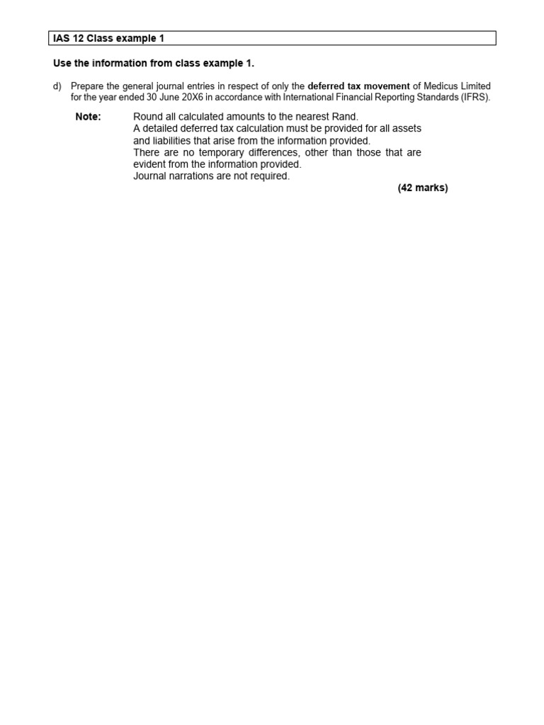 Class Example 1 Required Part D | PDF