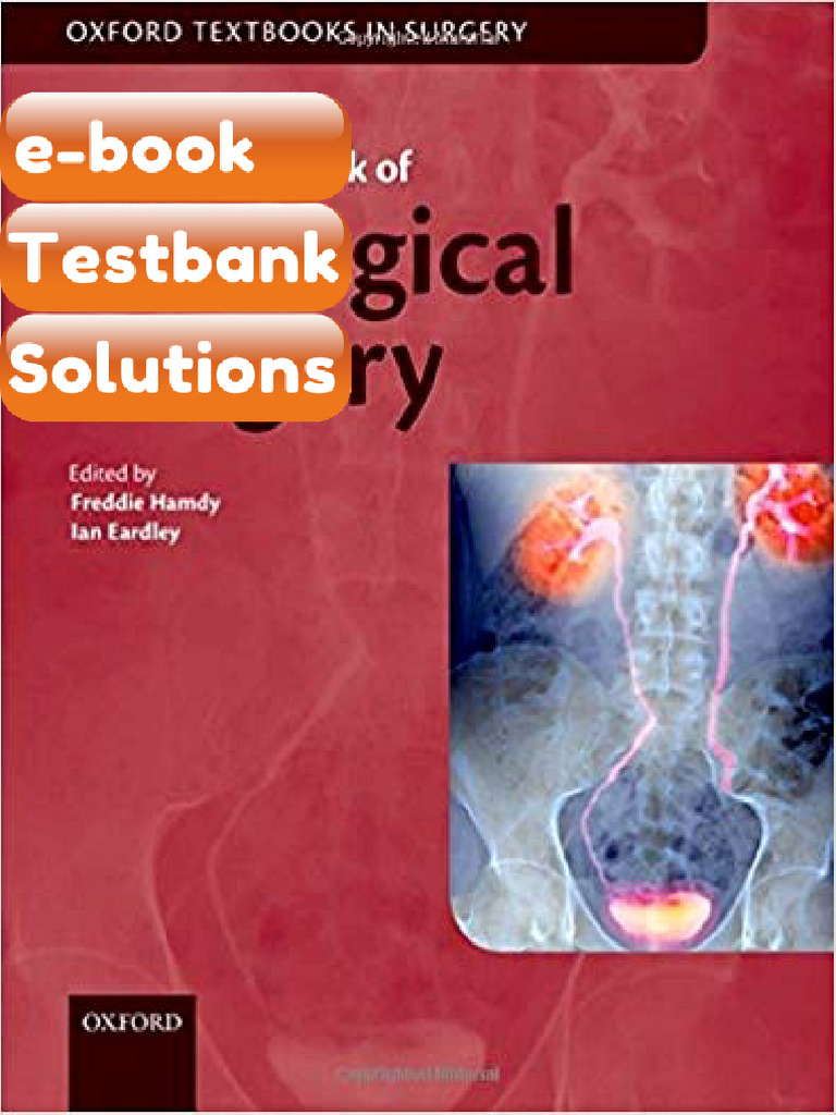 Testbank Oxford Textbook of Urological Surgery by Freddie C Hamdy Ian ...