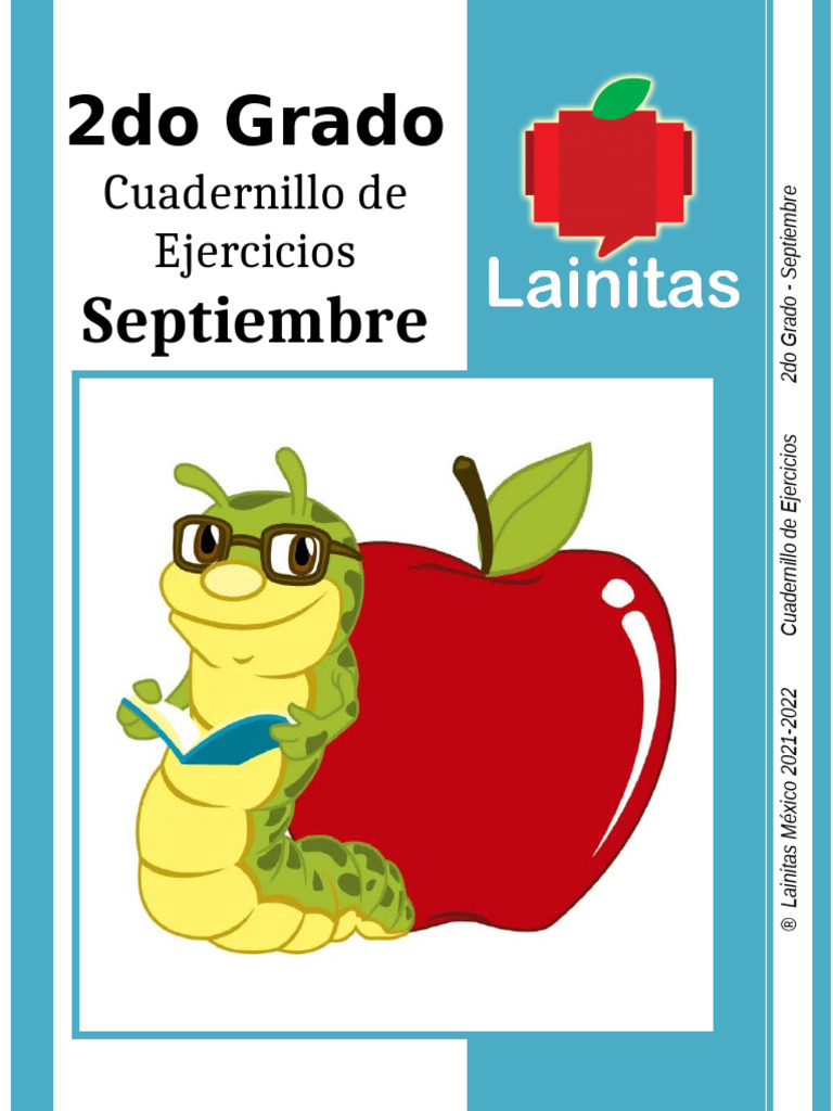 2do Grado - Cuadernillo de Ejercicios Septiembre (2021-2022) | PDF