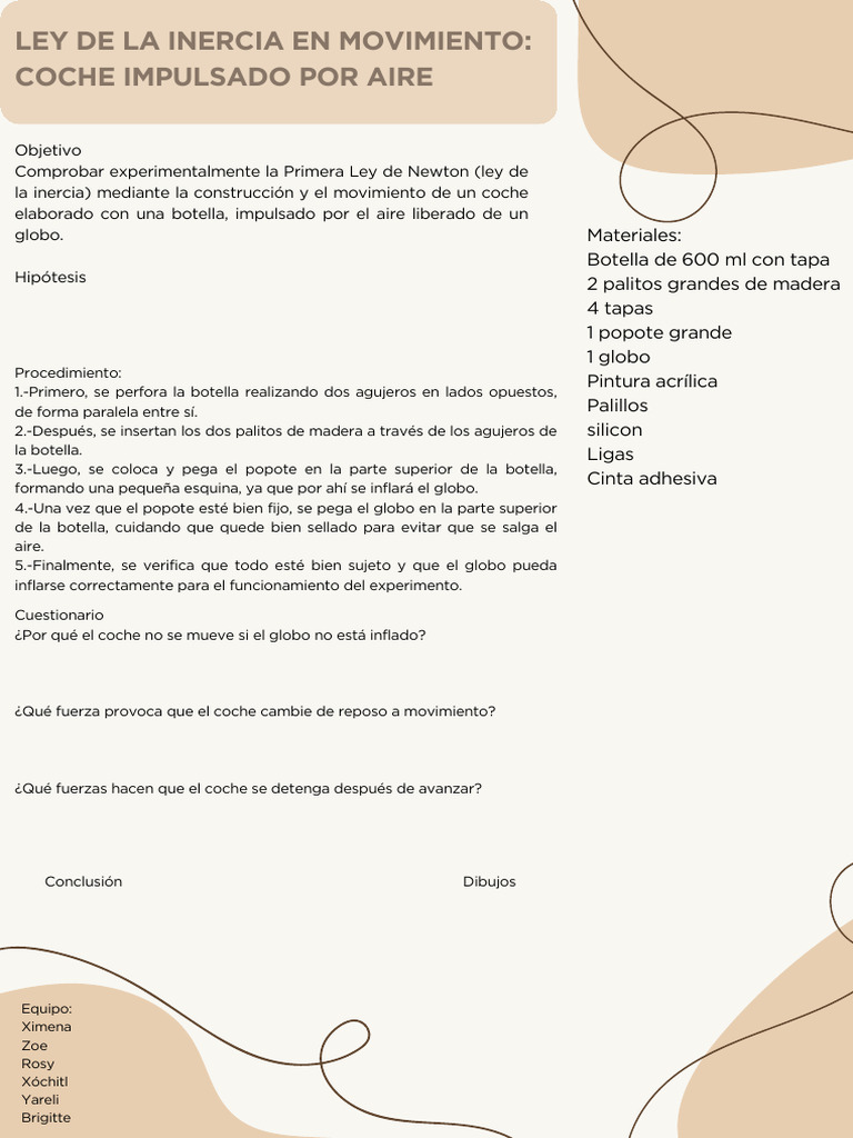Documento A4 Carta de Propuesta Comercial Minimalista Orgánico Marrón y ...