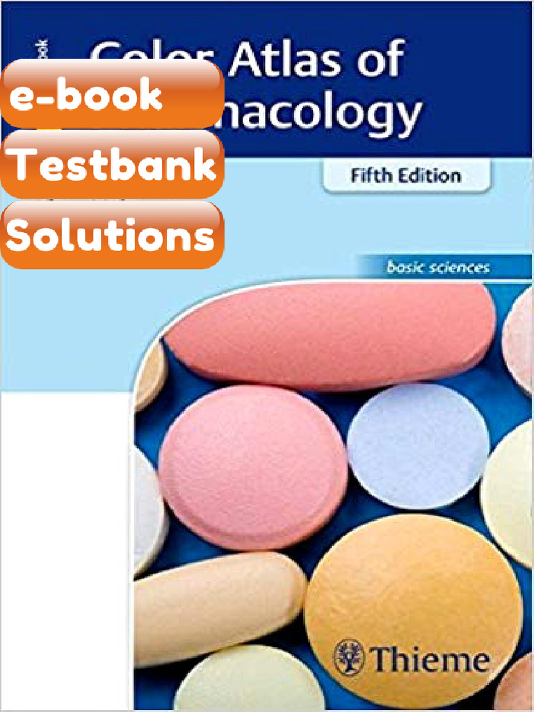 Testbank Color Atlas of Pharmacology 5th Edition by Heinz Lallmann ...