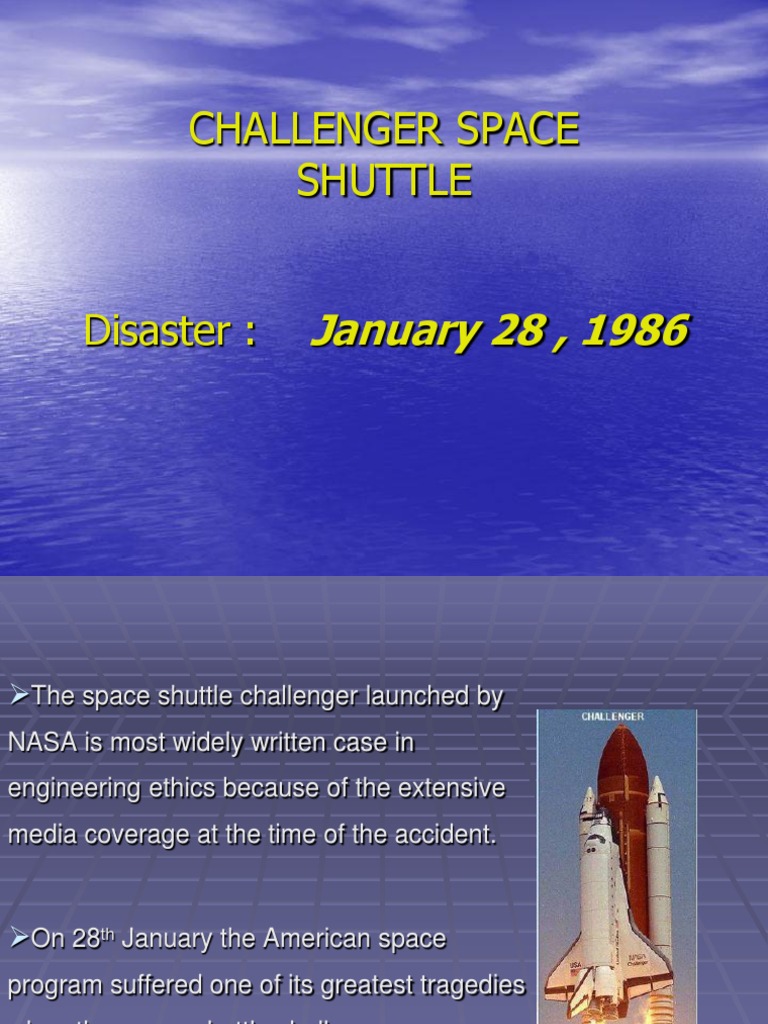 Challenger Space Shuttle | PDF | Space Shuttle | Nasa